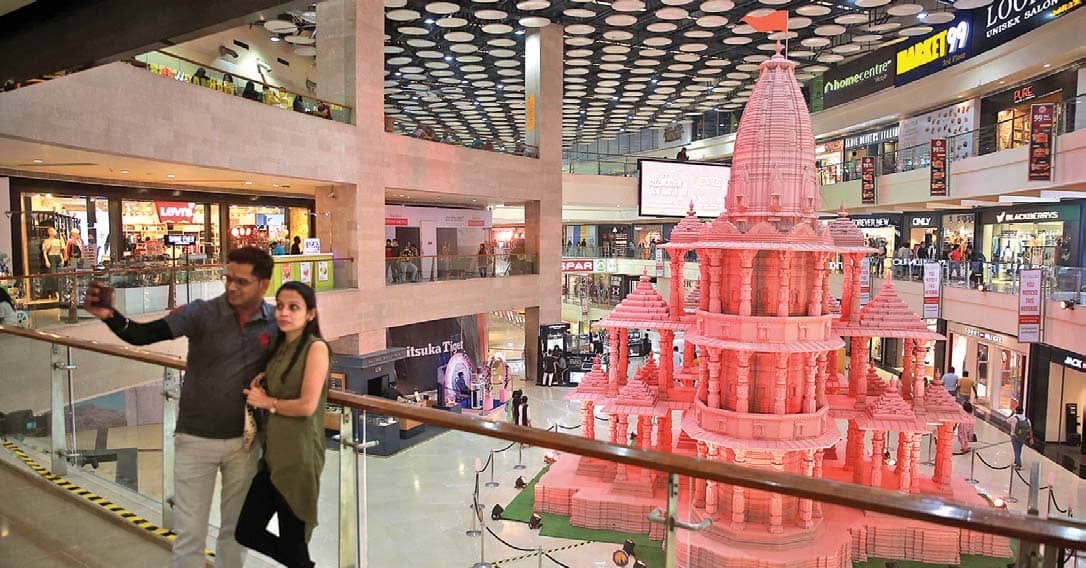 With Replica Of Ayodhya's Ram Temple, City Mall Showcases Faith | The ...