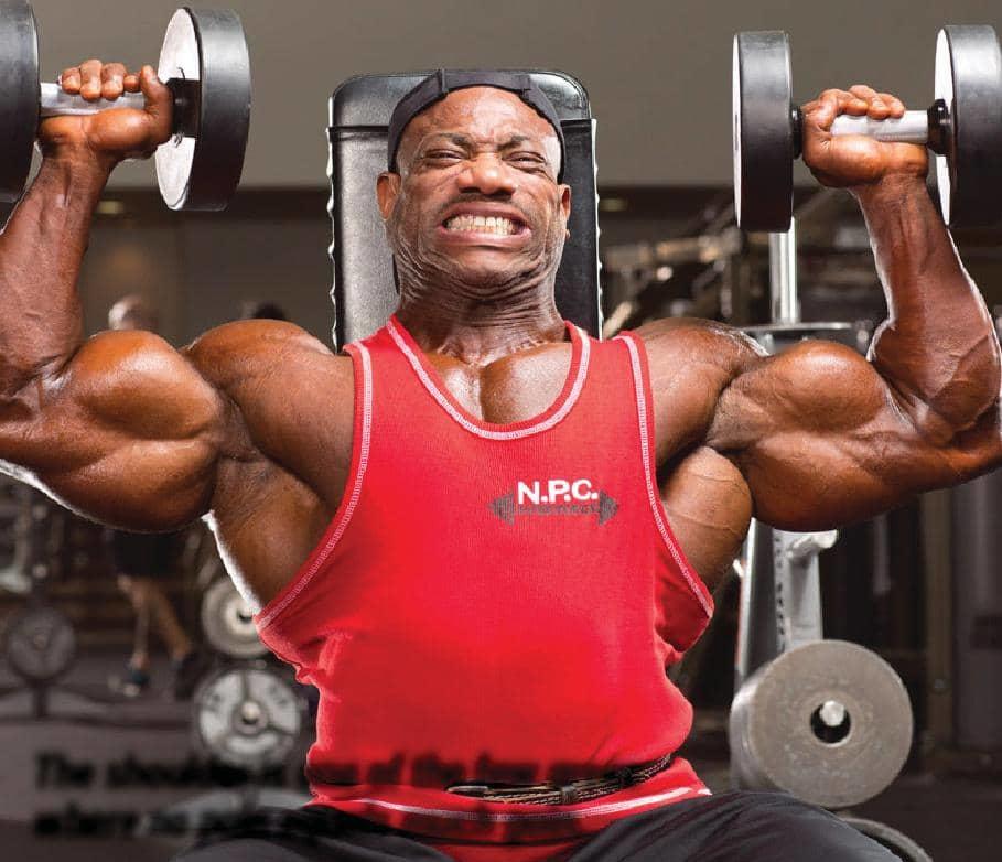 Arnold Dumbbell Press