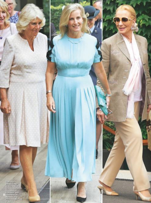 With Mum-To-Be Pippa Leading The Set Wimbledon'S Famous Fans On Ace ...